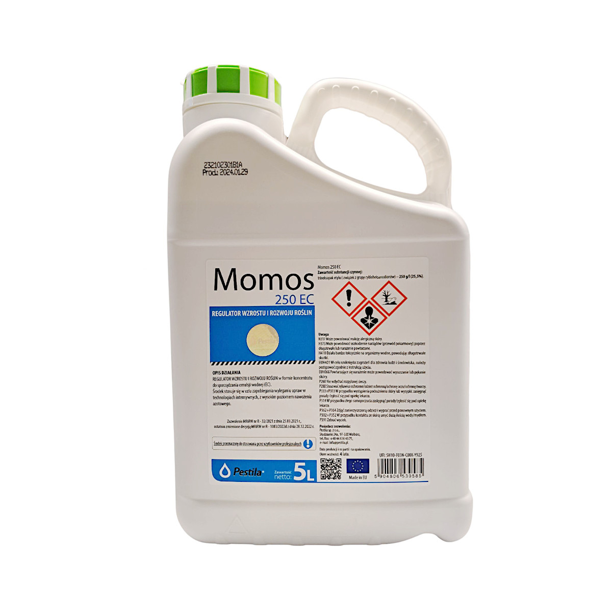 Momos 250EC 5l Pestila (trineksapak etylu) regulator wzrostu